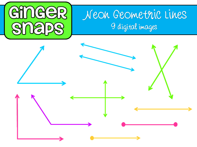 Ginger Snaps: Geometric Shapes and Lines Art