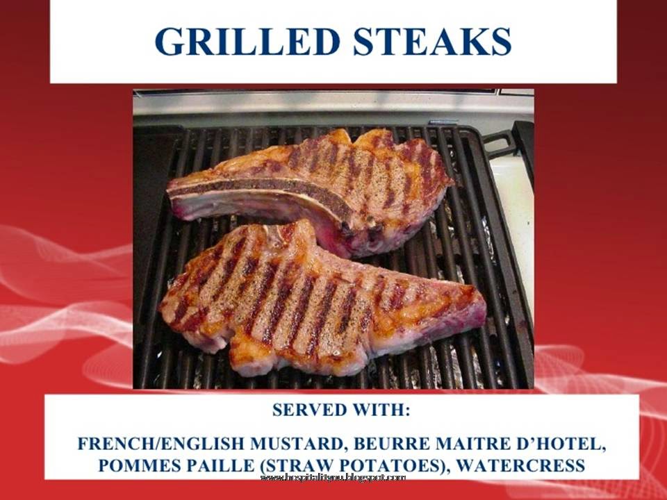 hospitalitynU: food accompaniments