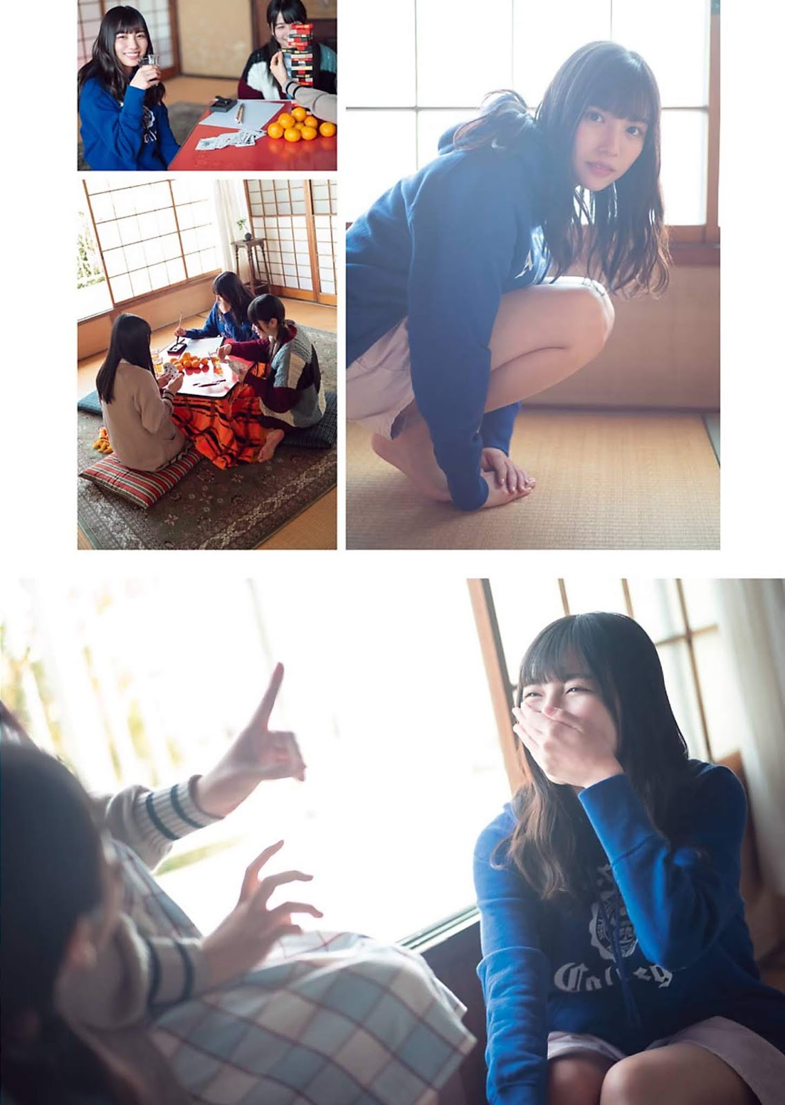 Kawata Hina 河田陽菜, Kamimura Hinano 上村ひなの, Nibu Akari 丹生明里, Young Gangan 2020 No.02 (ヤングガンガン 2020年 ...