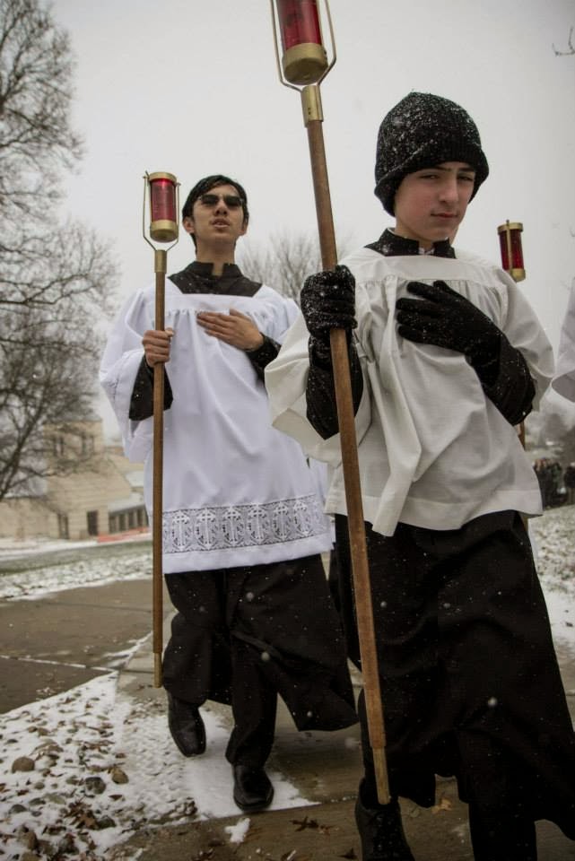 New Liturgical Movement: Eucharistic Procession for the Feast of Christ ...