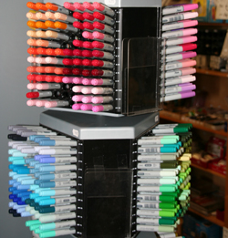 Creanijn Scrapbook Blog: Copic display te koop