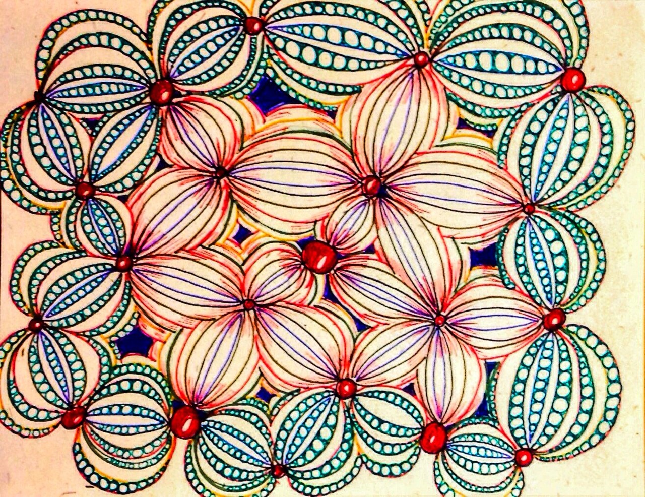 Tickled To Tangle: "It's a String Thing" #226 Tiles