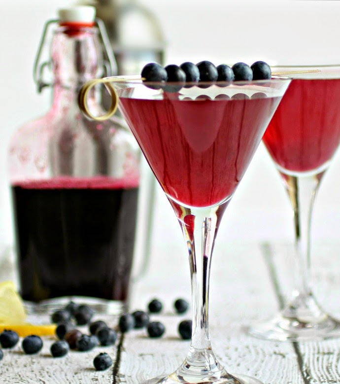 A Cocktail Life: Blueberry Lemon Drop