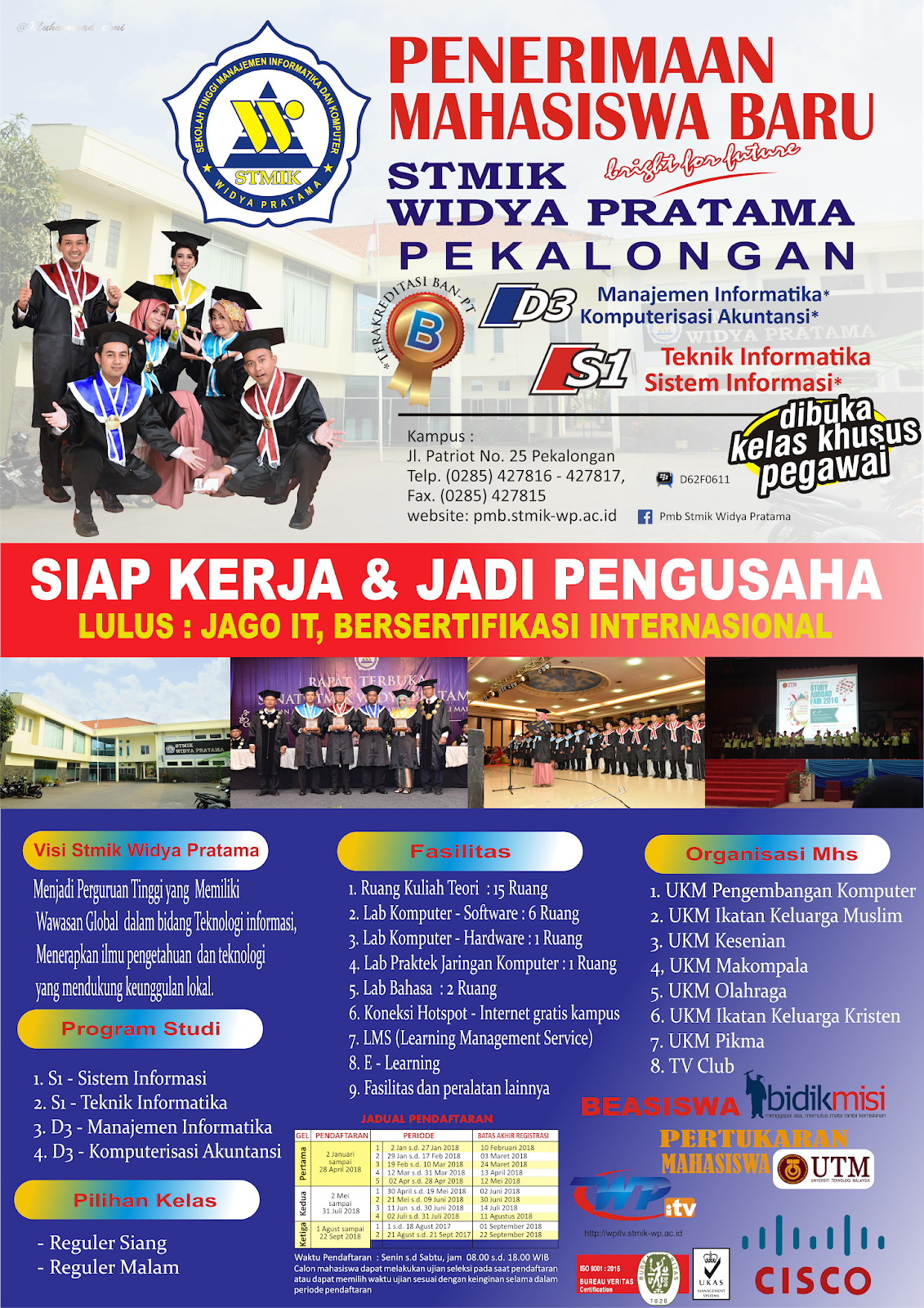 Hasil Desain Poster PMB 2017/2018 | Wachid Dw ~ ngeBLOG