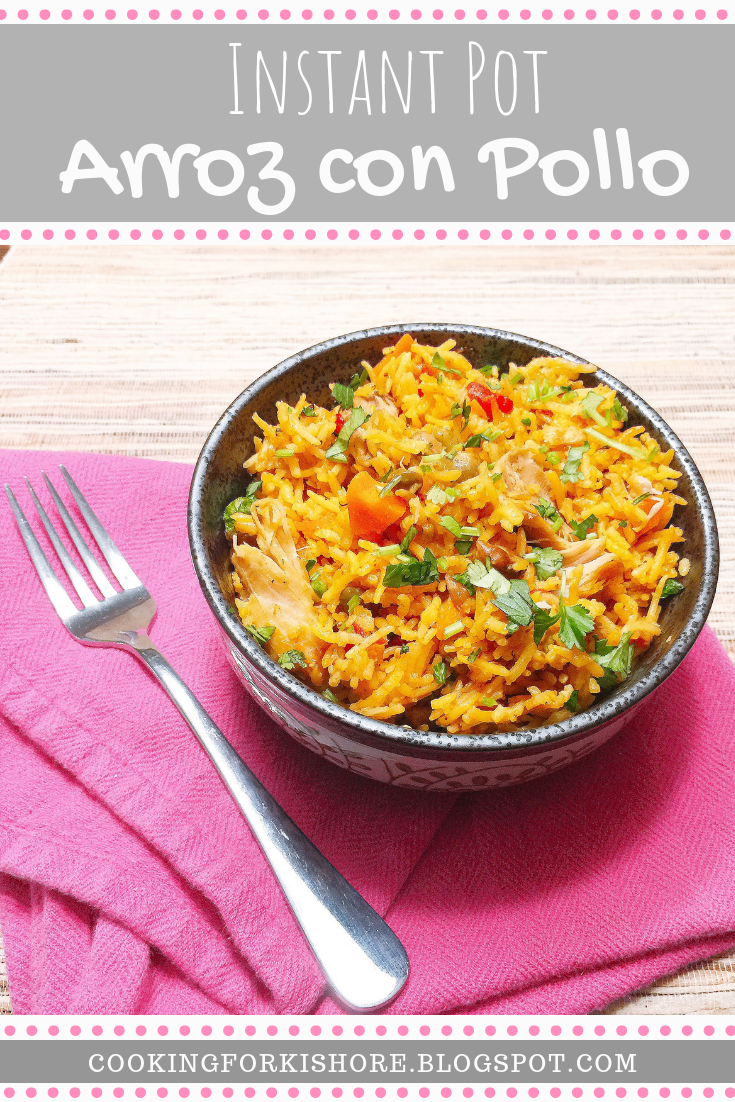 Instant Pot Arroz con Pollo - Costa Rican style