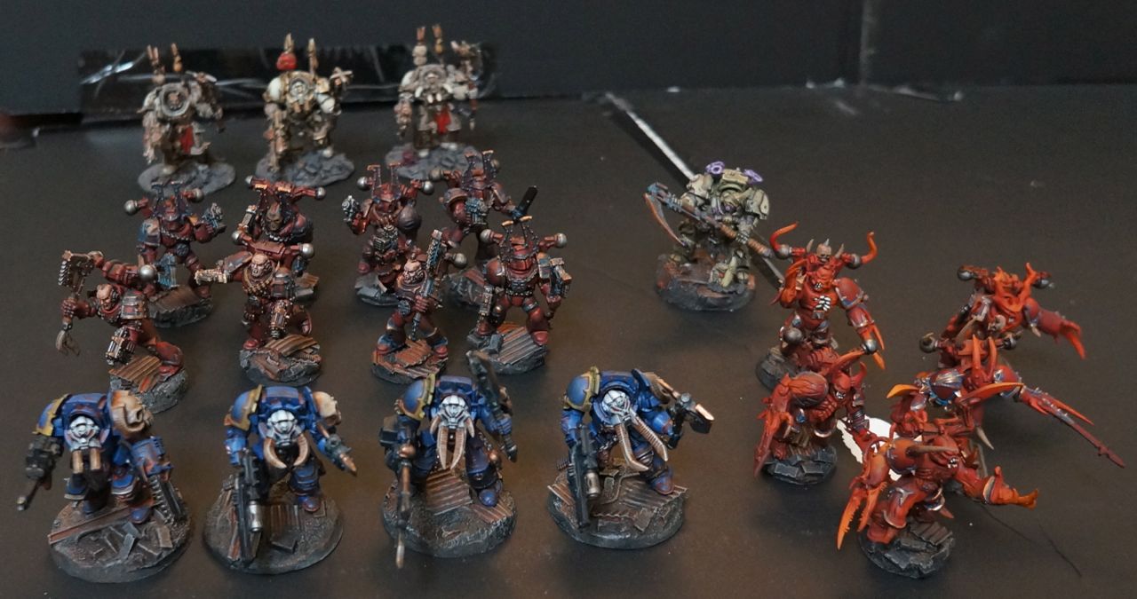 40k Hobby Blog: Chaos Possessed & Ultra Marine Traitors