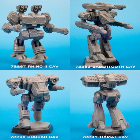 Tabletop Fix: Talon Games - New CAV Starter Sets