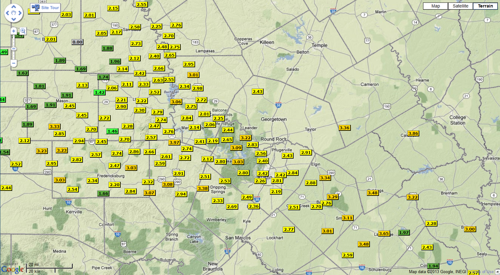 Michael's Weather Blog: Beneficial Rain & Cold Weather Returns