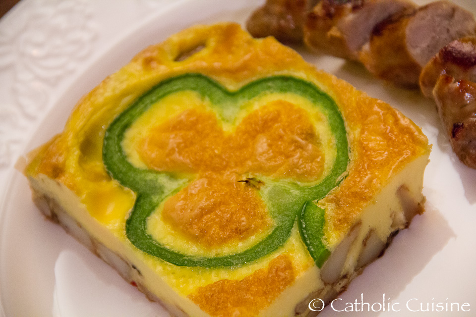 Catholic Cuisine: Shamrock Frittata