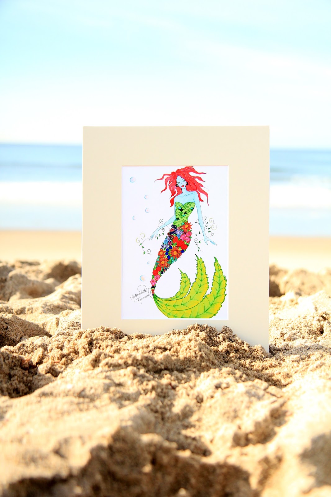 Mademoiselle Mermaid: Mermaid Monday : New Mermaid Art Prints