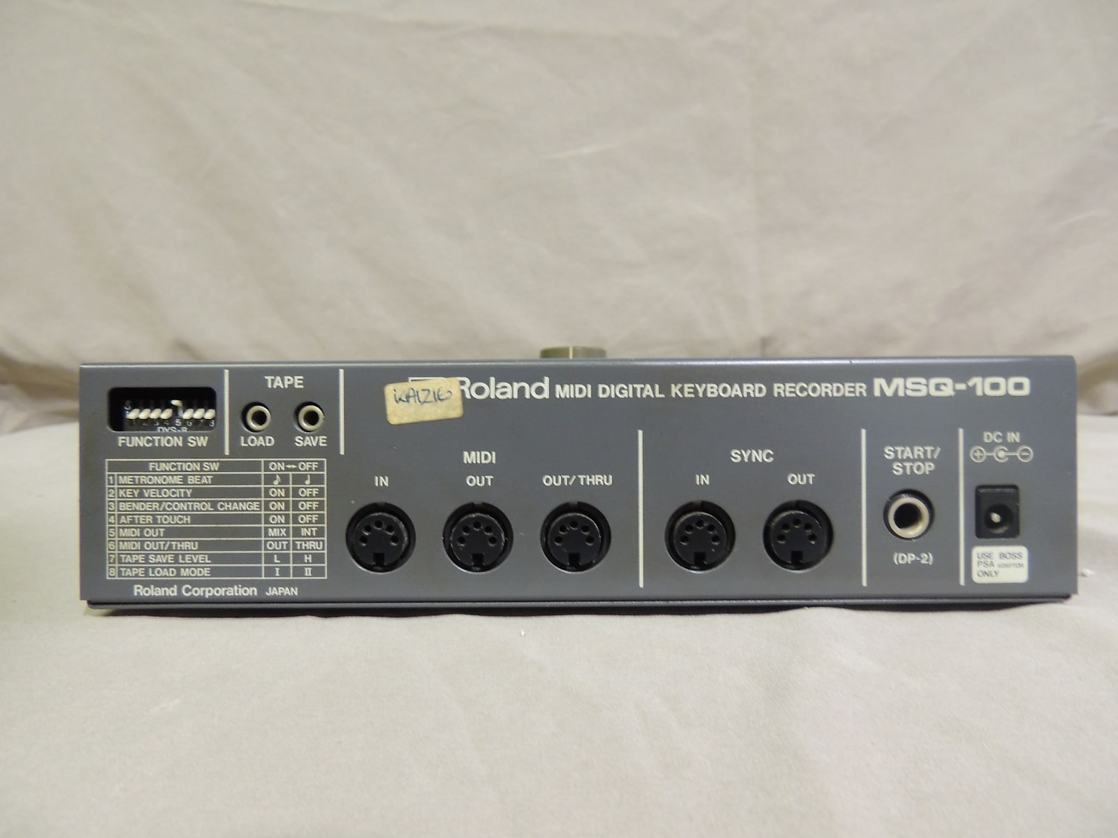 MATRIXSYNTH: Roland MSQ100 MIDI Digital Keyboard Recorder, Sequencer w ...
