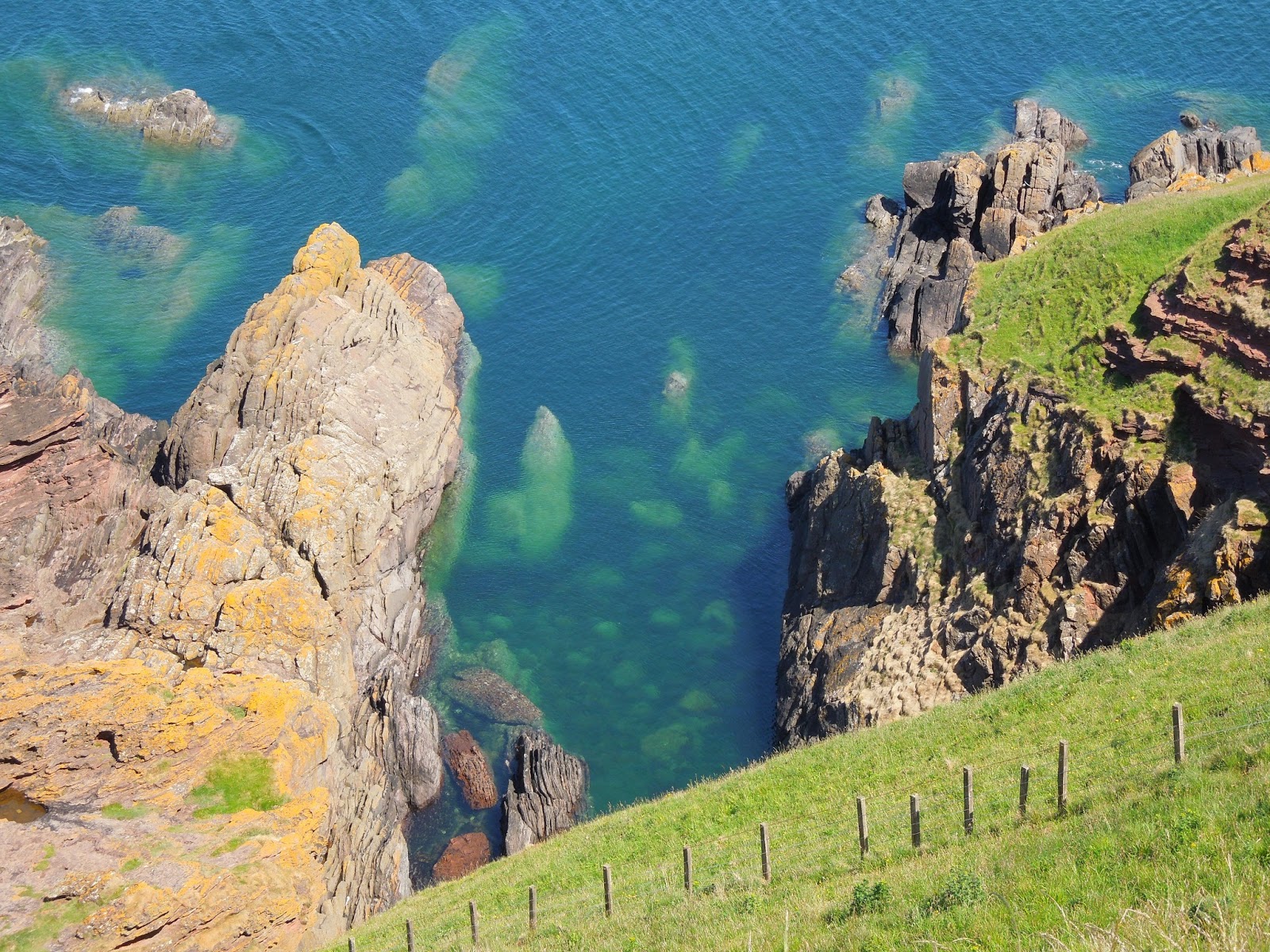 MTB Innerwick Stravaiger: Fast Castle & Siccar Point.