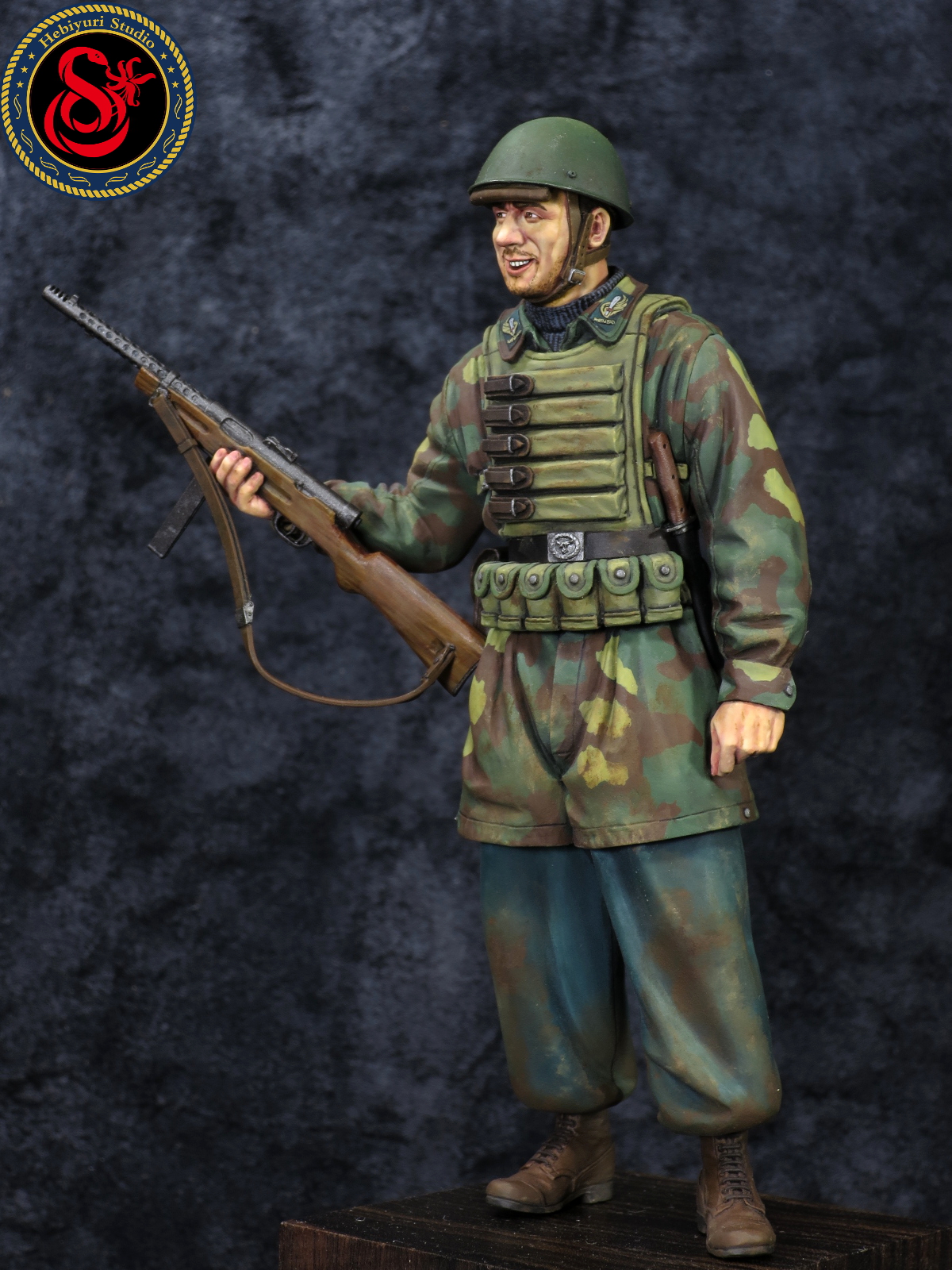 Hebiyuri Studio: Italian Paratrooper "Nembo" Division（Alpine-Miniatures ...