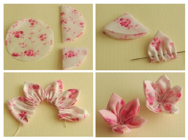 Arte Belíssima: Flores de Fuxico