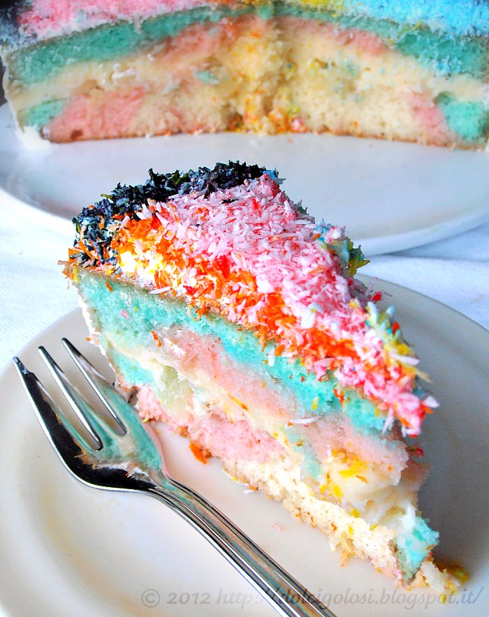 Dolci golosità: Torta rainbow