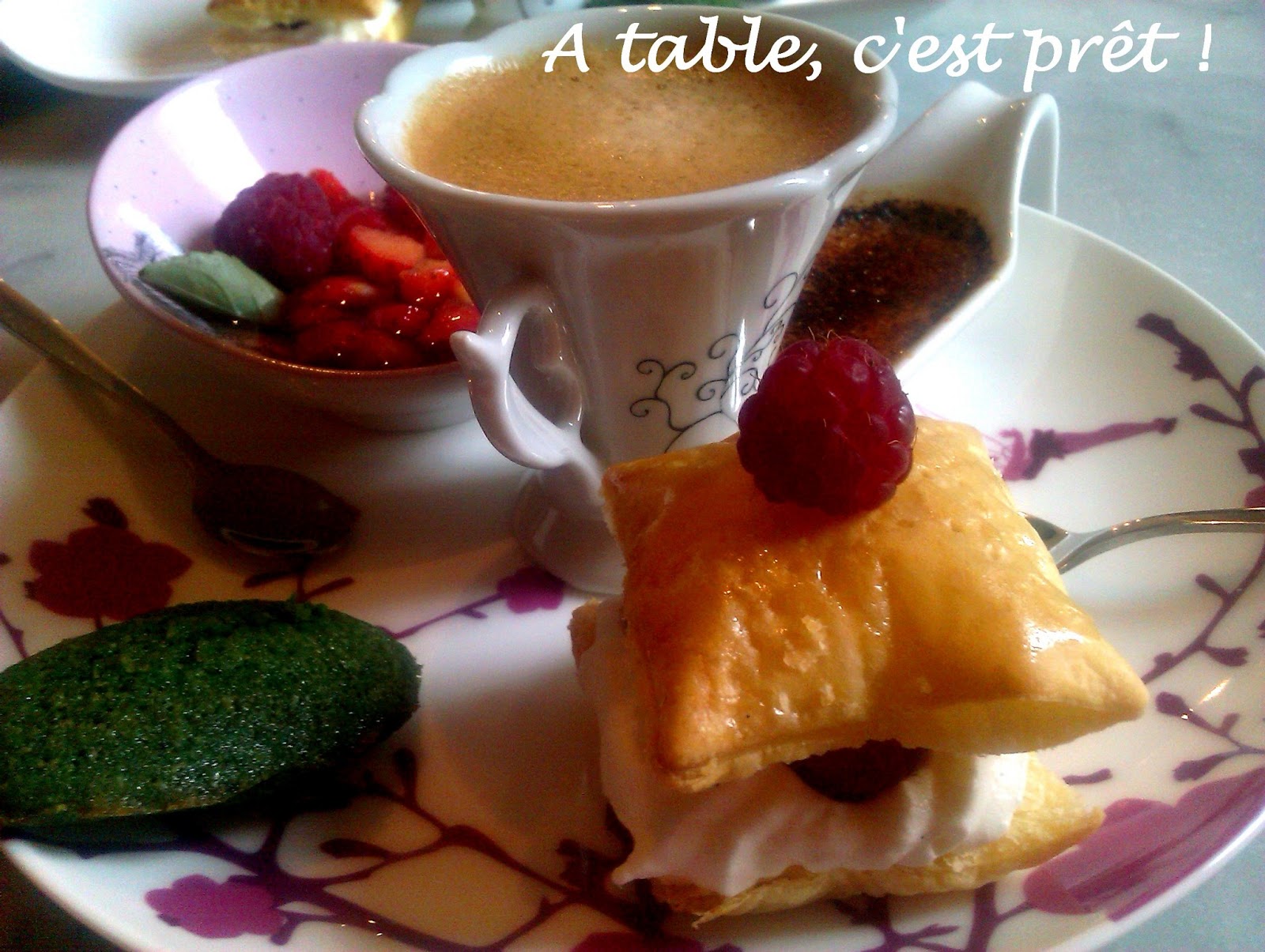 à table, c'est prêt !: Vous prendrez bien un Café ? Gourmand bien sûr ;)