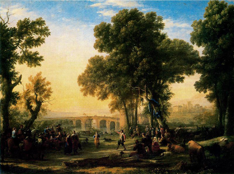 Claude Lorrain (Claudio de Lorena), obras, pinturas, cuadros