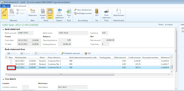 Solutions for AX DEV: BAI2 File format Advance Bank Reconciliation