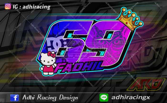 ADHI RACING DESIGN: DESAIN NOMOR START BALAP & NAMA TEAM ( Drag Bike ...