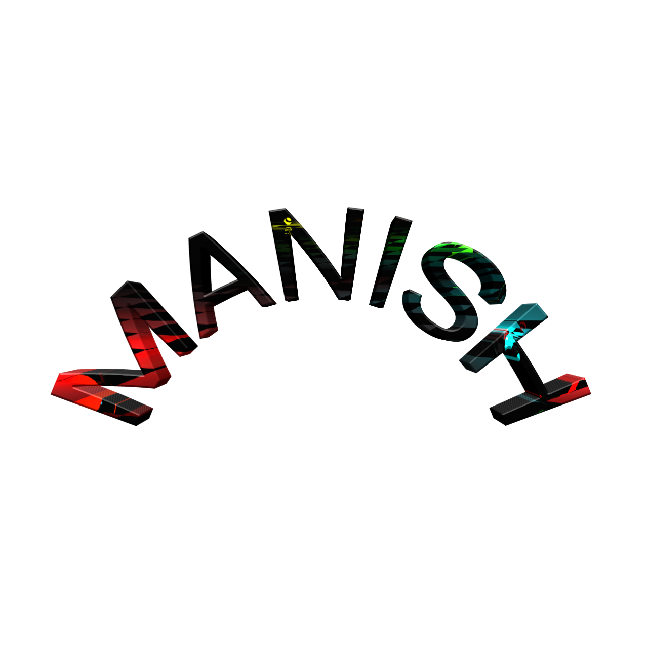 Manish 3d name PNG image