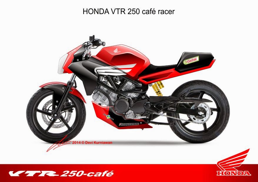 Honda Vtr 250 Cafe Racer | Reviewmotors.co
