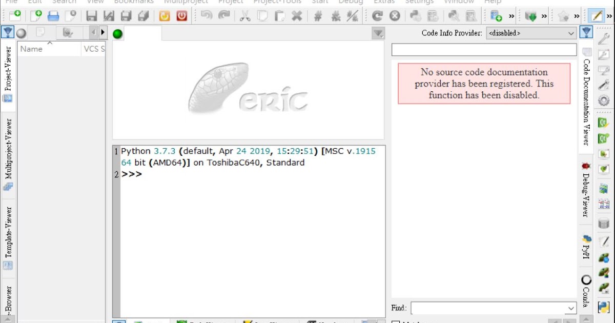 bod-idv-tw小書製作: 在Anaconda3環境下安裝eric6 (The Eric Python IDE, v19.7 ...