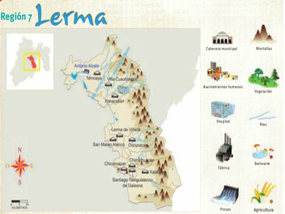 Mi Entidad "Estado de México": REGION VII