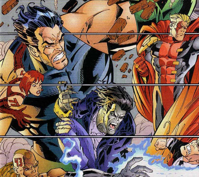 the beauty of male muscle: comic book muscle