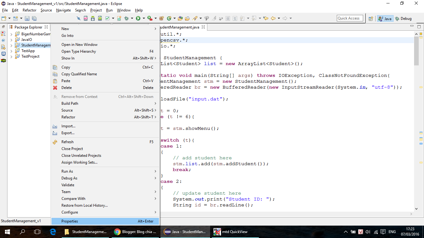 Adding External Library To Eclipse Project: Thêm Thư Viện Ngoài Vào ... Adding External Library To Eclipse Project: Thêm Thư Viện Ngoài Vào ...