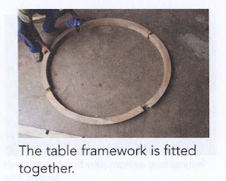 World Interiors: How We Do It: Round Table Top Construction