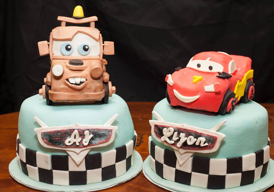 Disney's Cars Fondant Cake ~ Cakes By Edilyn