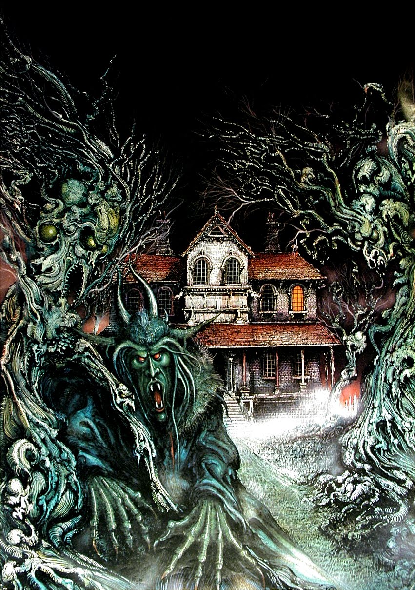 The Geeky Nerfherder: #ArtOfTheDay: 'House Of Hell' by Ian Miller