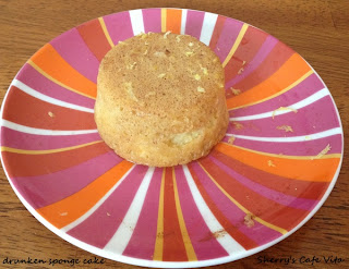 Cafe Vita: Bizcochos Borrachos - Drunken Sponge Cake