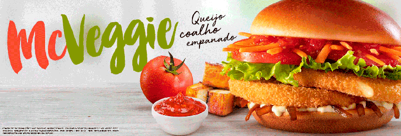 Licor de Cacau: Mcveggie, o hambúrguer vegetariano do McDonald´s