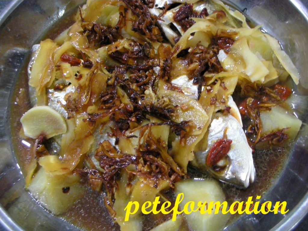 PeteFormation Foodie Adventure: Healthy Healthy Steamed White Snapper ...