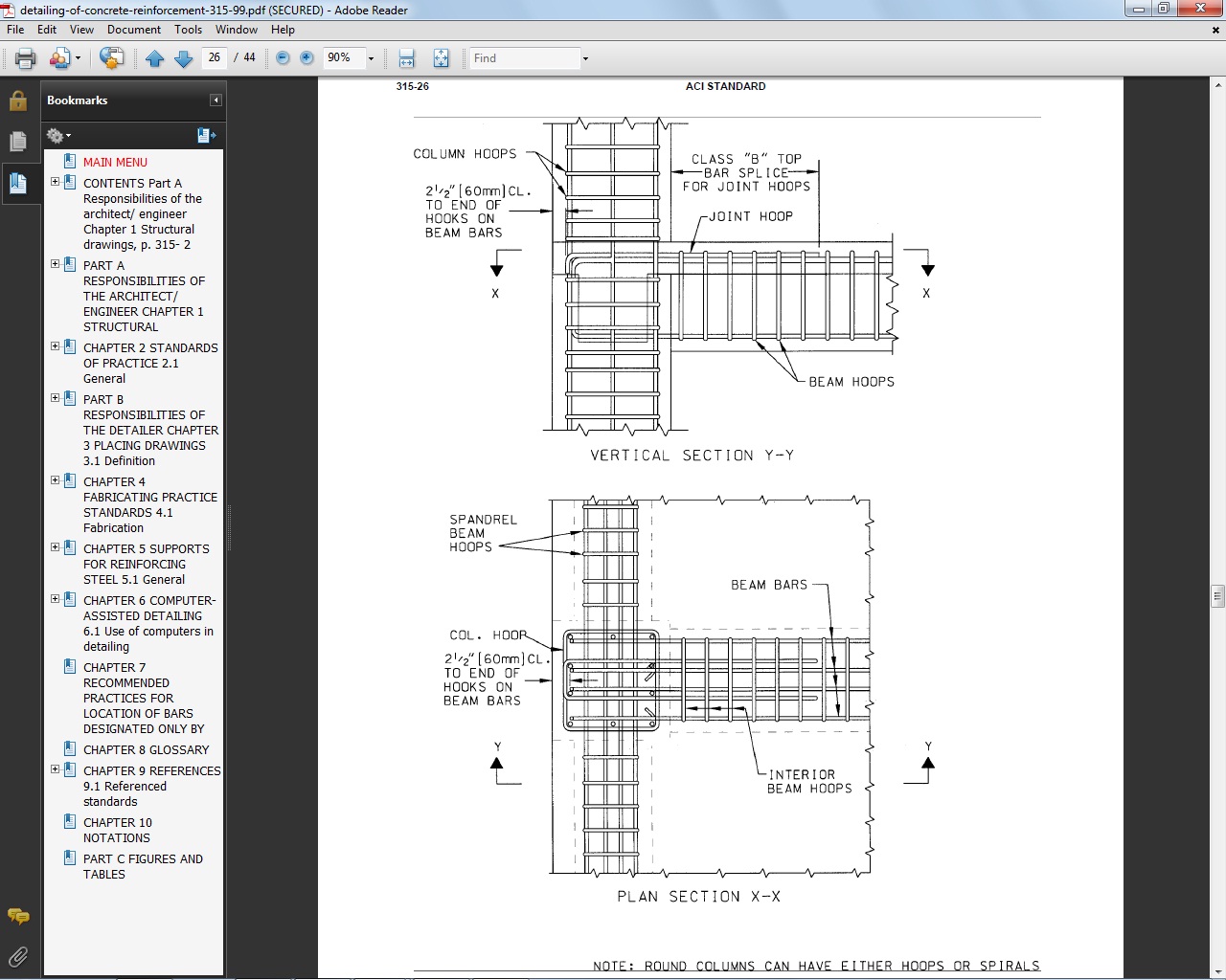 Desain Struktur Bangunan: detail tulangan pada join kolom-balok