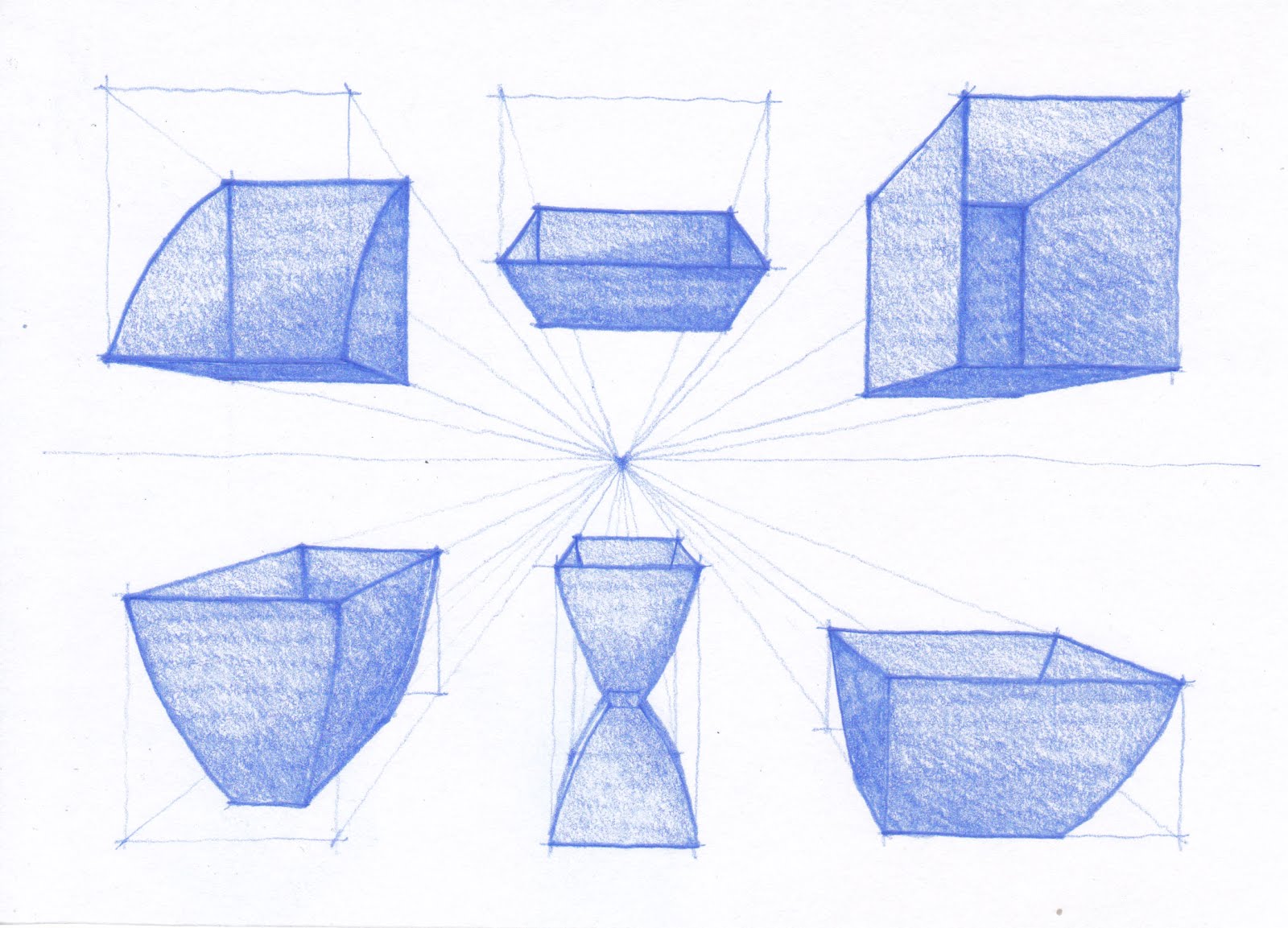 how to draw objects | San-Francisco-Chronicle-freedrawinglesson