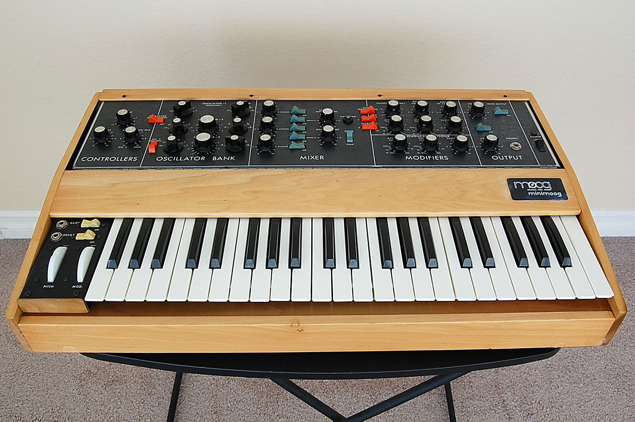 MATRIXSYNTH: Original Vintage Moog Minimoog Model D with MIDI