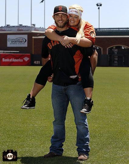 Beach Chair Sports: Madison Bumgarner's Wife Is A Real Looker