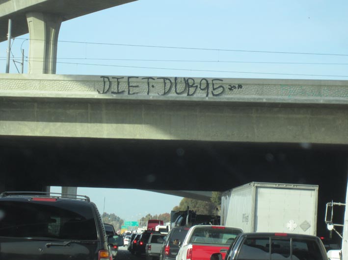 MELROSEandFAIRFAX: Los Angeles Freeway Graffiti II