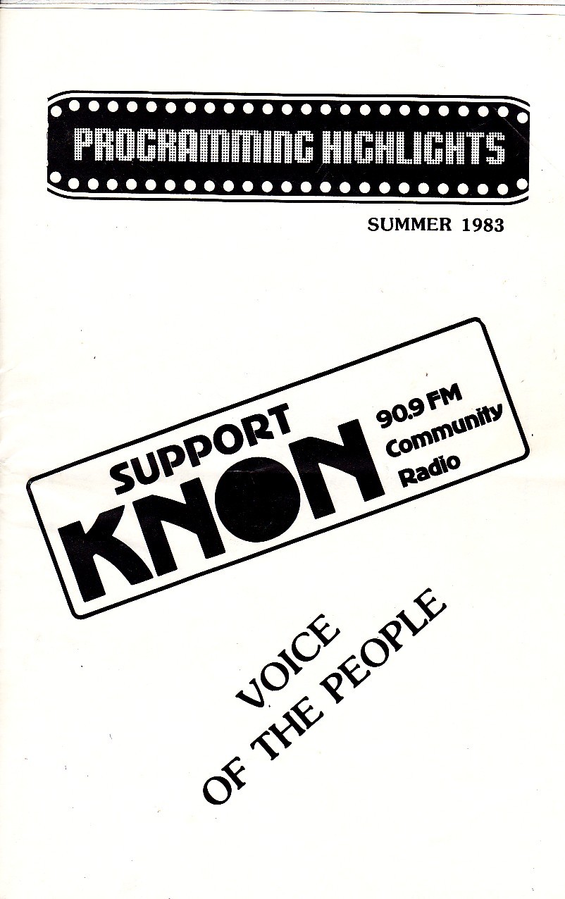 The History of KNON 89.3 FM in Dallas, Texas: The early days of KNON ...