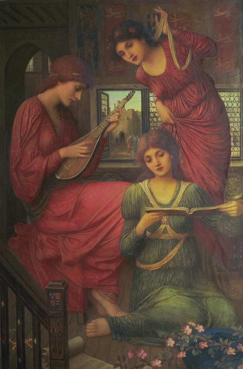 Victorian British Painting: John Melhuish Strudwick Victorian British Painting: John Melhuish Strudwick