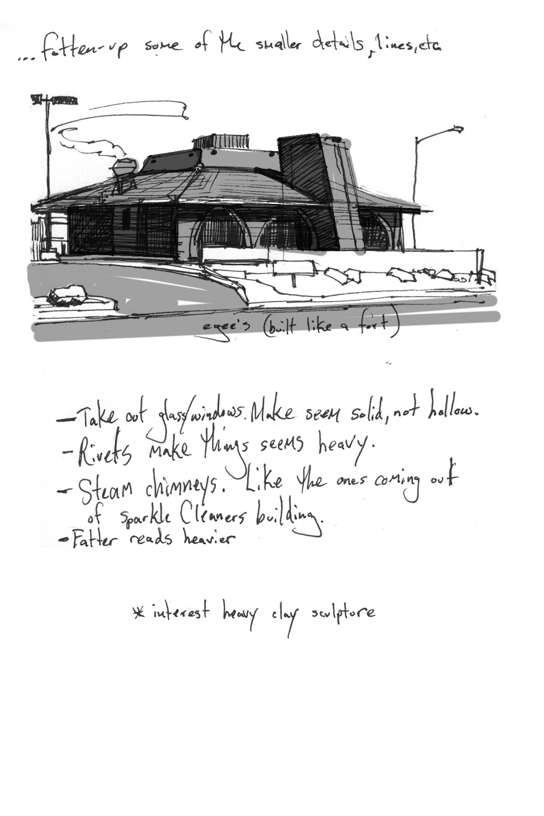 Scumblings: What makes something appear heavy?