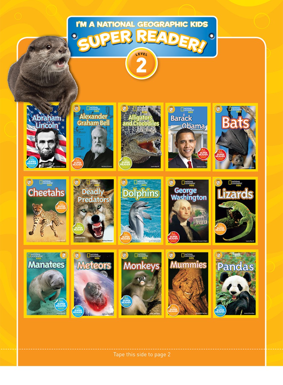 Level 3 - for kids who are fluent readers. These books feature more ...