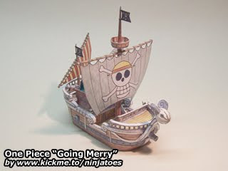 Papercraft-Me: Going Merry - One Piece
