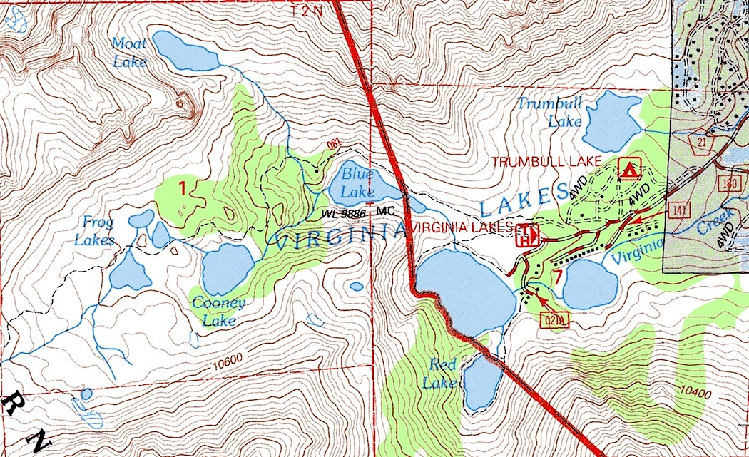 A drifting cowboy: Good canoe fishing lakes in the High Sierras