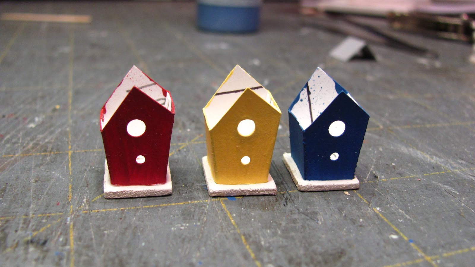 Dollhouse Miniature Furniture - Tutorials | 1 inch minis: BIRDHOUSE ...