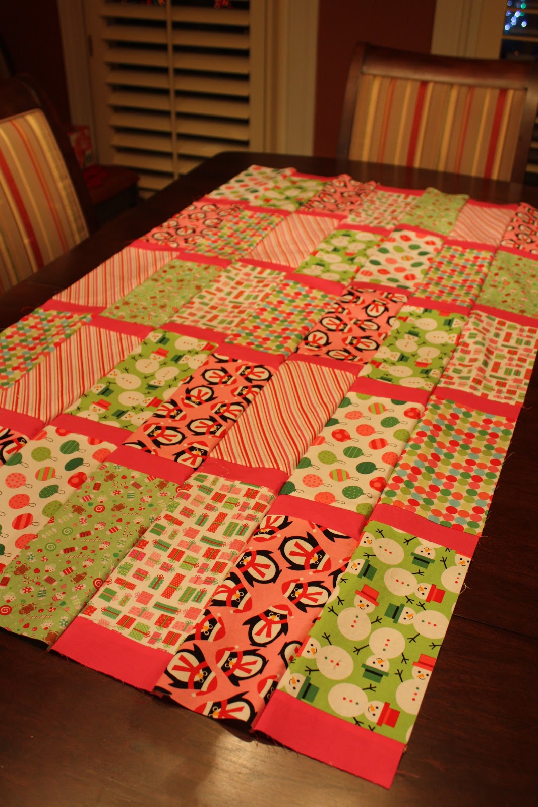 snapdragon crafts: subway tile quilt