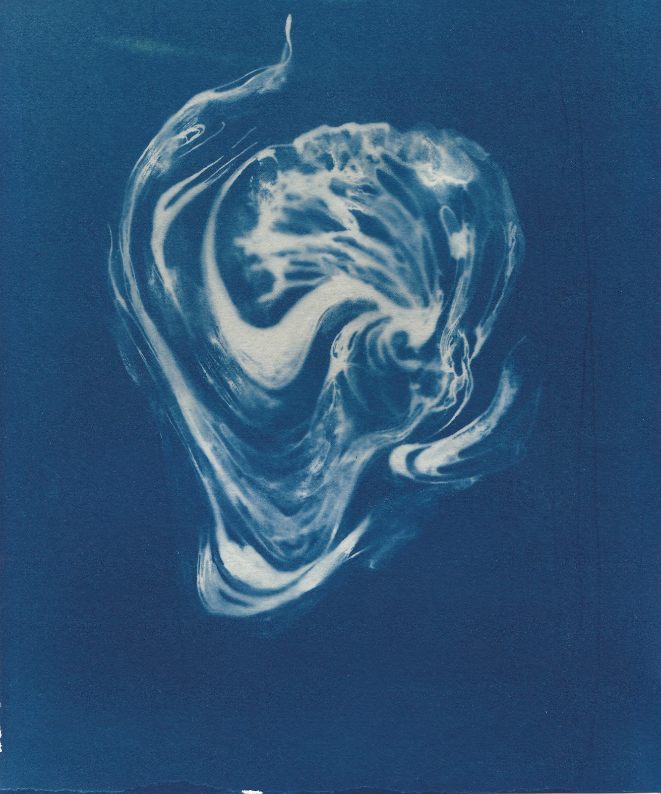 STREAM: Experiments in Cyanotype Printing
