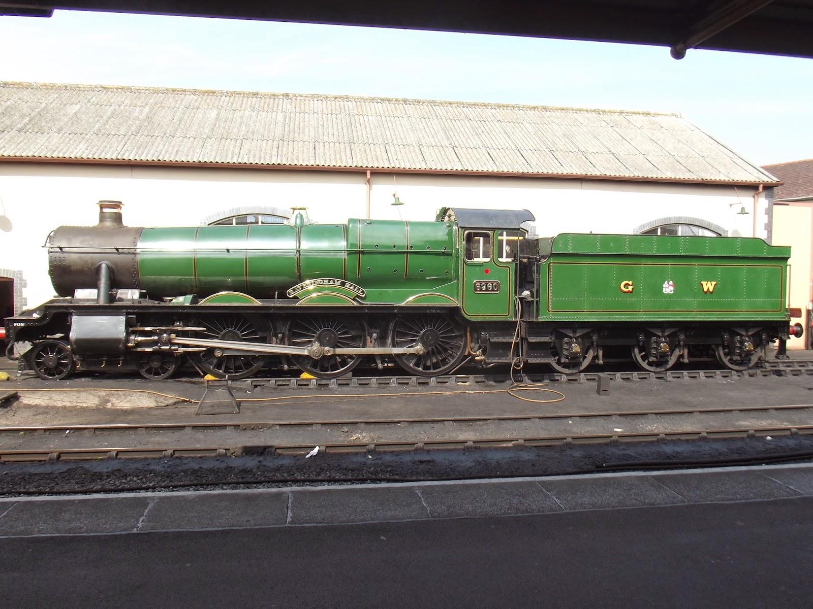 Steam Memories: 6960 Raveningham Hall at Minehead, West Somerset Railway